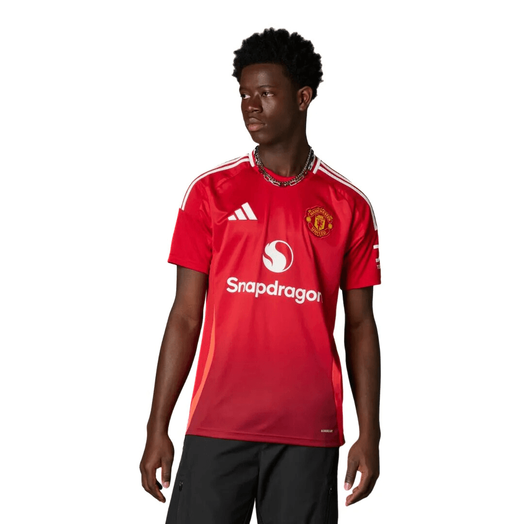 Camisa de Time Adidas Machester United 1 24/25 Masculina Vermelha | Oscar